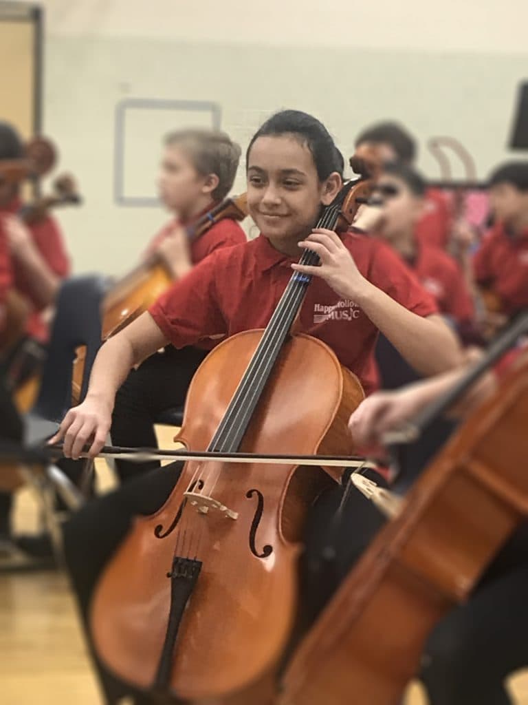 Practice is the Key to this Young Cello Player's Success