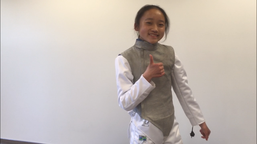 Dual Program Completer Shares Passion for Fencing with Local Community