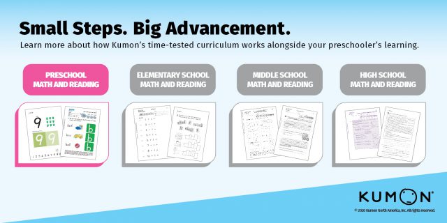 How Kumon's Curriculum Supports Your Preschoolers' Learning