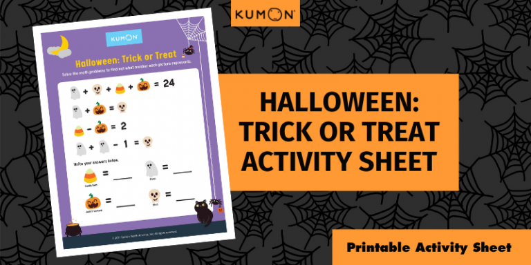 Halloween: Trick or Treat? Activity Sheet - Student Resources