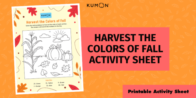 Harvest The Colors of Fall Activity Sheet - Student Resources