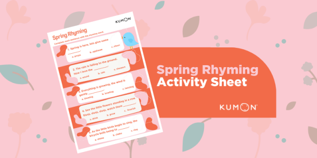 Spring Rhyming Activity - Student Resources