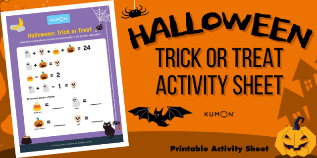 Halloween: Trick or Treat? Activity Sheet - Student Resources